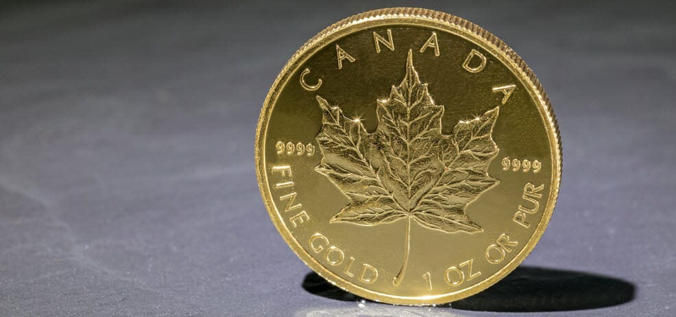 Canadian Maple Leaf Gold Coin [BUY 1 OZ] Gold Info Network